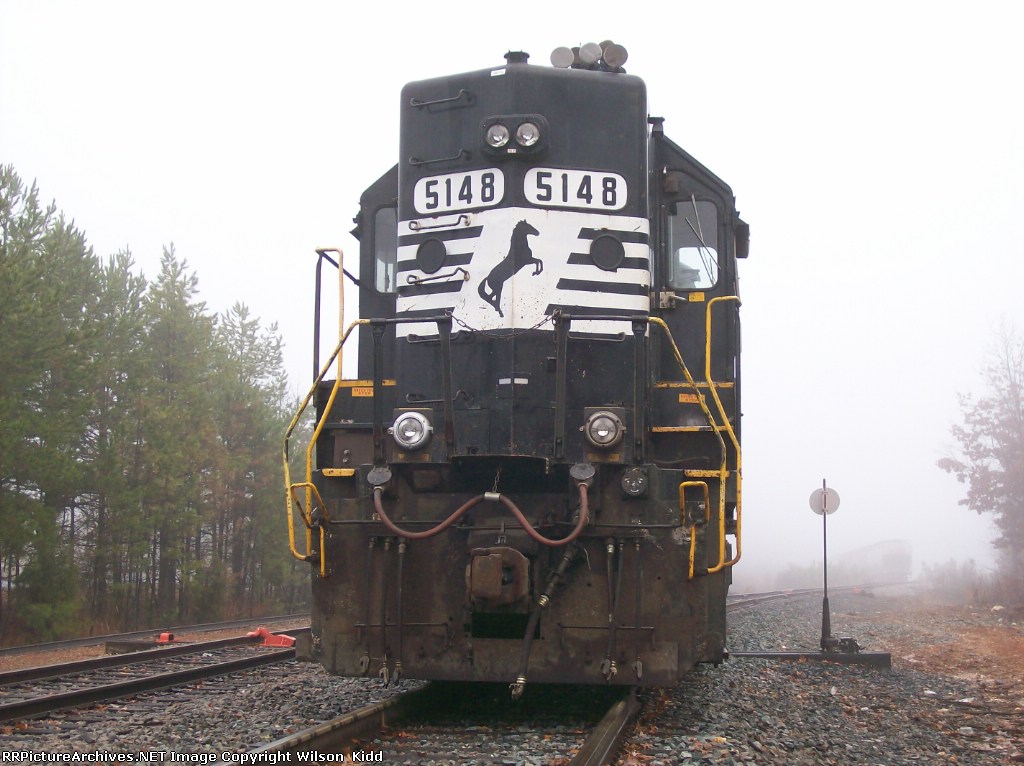 NS 5148 out of the fog